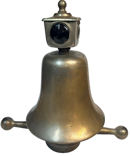 BRASS LIBERTY BELL RADIATOR CAP MASCOT 1926 MODEL T FORD BUICK CADILLAC ...