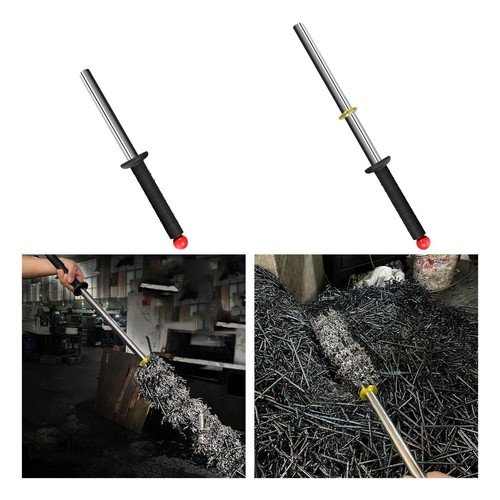 Magnetic Swarf Collector Easy Grip Handle for Workshop Metal Objects ...