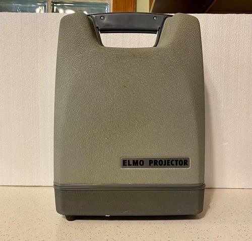 Elmo Movie Projector Model FP Gray, Missing Power Cord Nice! | eBay