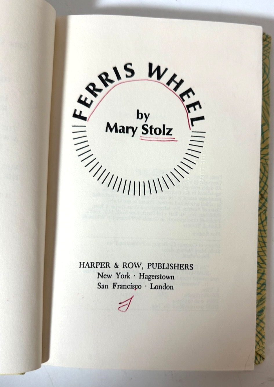 LOT OF 8 MARY STOLZ HARDCOVER BOOKS: EXPLORER OF BARKHAM STREET, LANDS ...