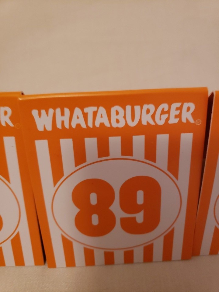 Individual WHATABURGER Restaurant Table Tent Numbers - Modern Glossy | eBay