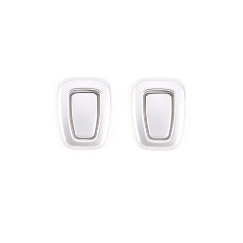 Fit For BMW X3 2006-2010 Matte Silver Seat Headrest Switch Button Cover ...