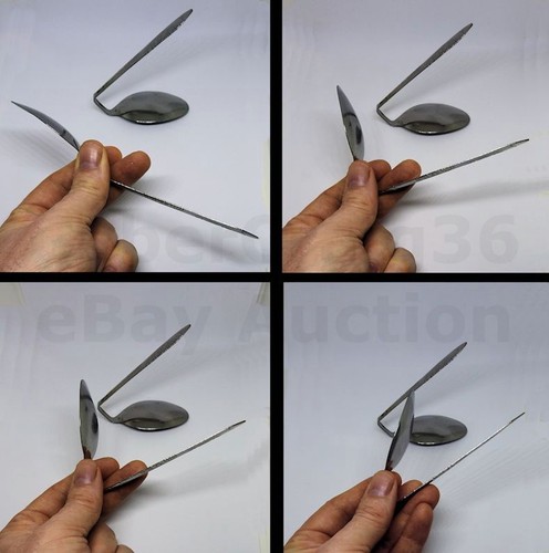 SPOON BENDING MAGIC TRICK GIMMICK BEND METAL LIKE PSYCHIC MIND BENDER ...