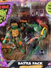 Teenage Mutant Ninja Turtles Playmates Mutant Mayhem Mikey vs ...