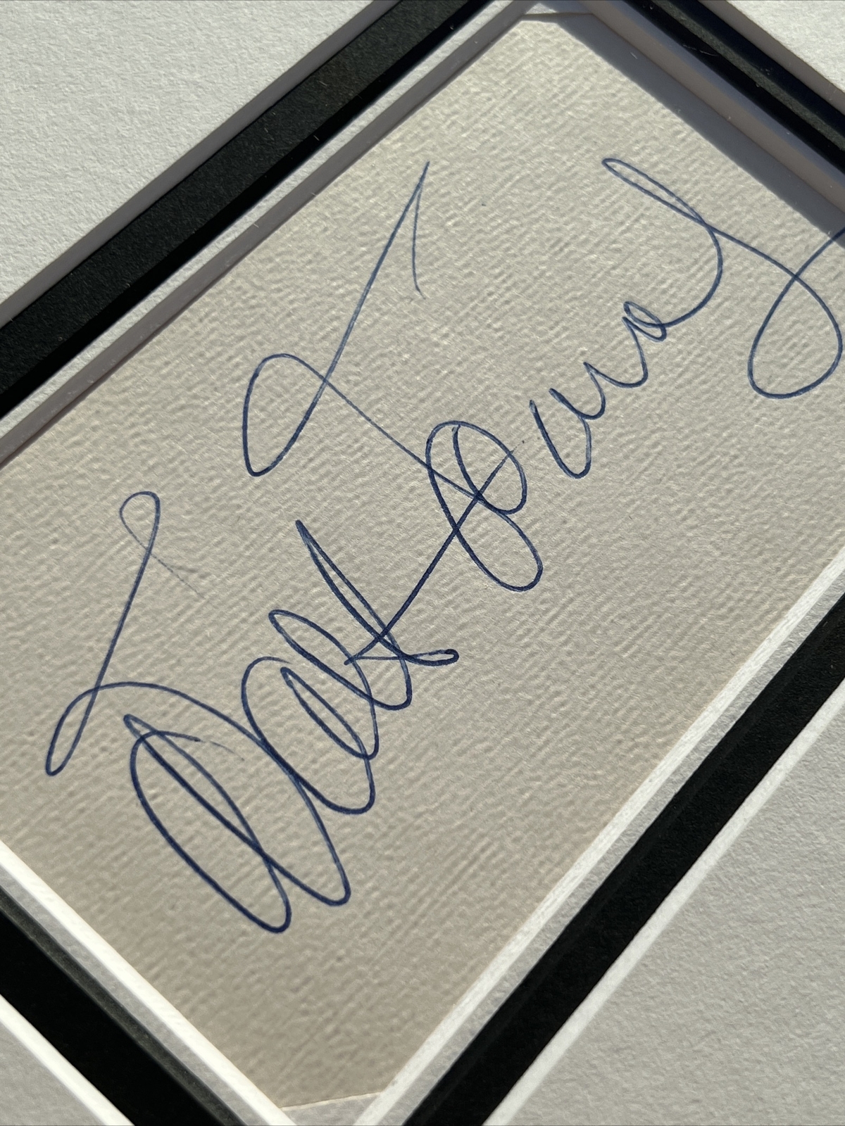 Framed Walt Disney Autograph On Cut Card with PSA DNA/Phil Sears COA | eBay