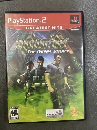 Syphon Filter the Omega Strain (Sony PlayStation 2, PS2) Tested And ...