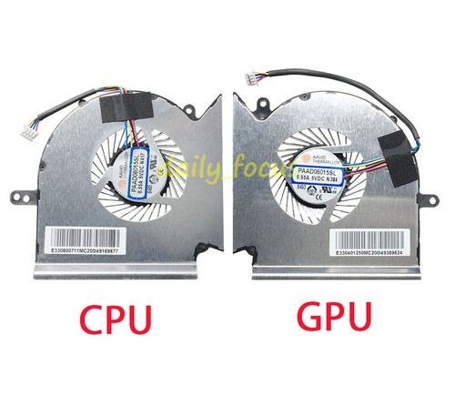 For MSI GE63VR GE73VR GL63 GE63 MS-16P1 MS-17C1 MS-16P7 CPU & GPU ...