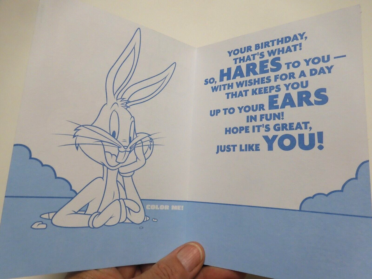 Bugs Bunny Birthday Wishes