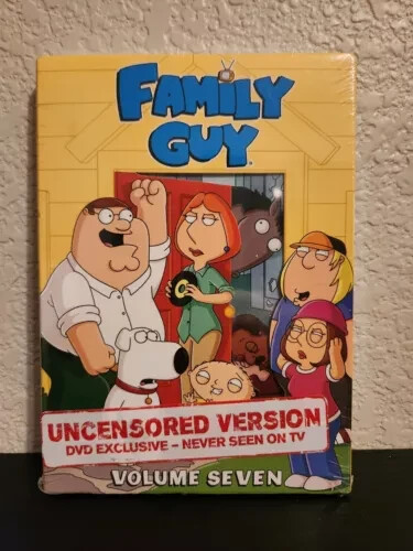Family Guy Volume Seven 7 Uncensored DVD Brand New Sealed Free Shipping ...