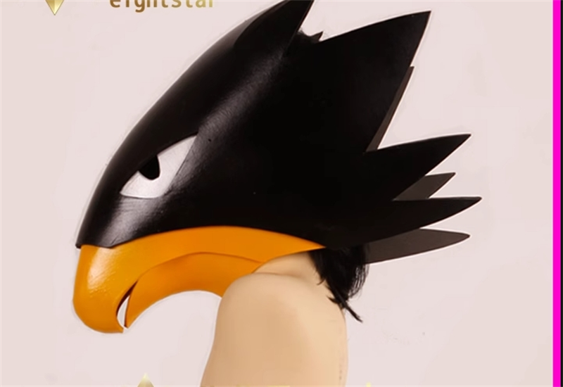 My Hero Academia Tokoyami Fumikage Bird EVA Mask Cosplay Prop Helmet ...