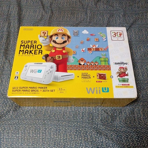 Nintendo Wii U Super Mario Maker the 30th Anniversary Box Limited ...