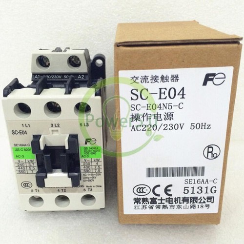 Fuji SC-E04 AC220V Contactor 1PC New Free Shipping SCE04 | eBay