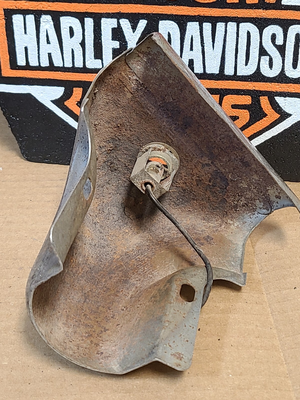 Vintage Harley K model, Ironhead Sportster Handlebar Riser Cover OEM | eBay