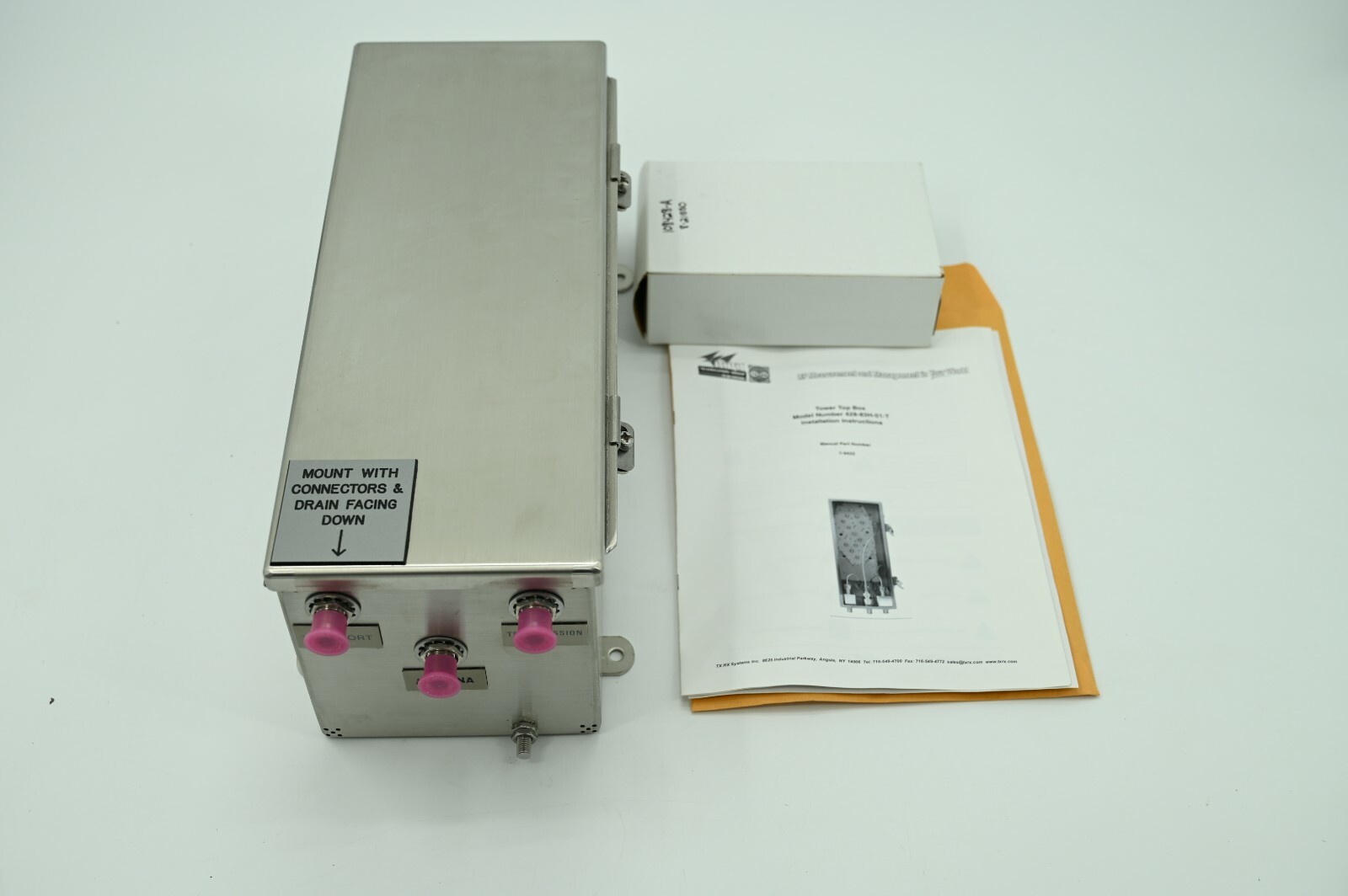 TX RX System Tower Top Box Amplifier 792-824 MHz Model 428-83H-01-T | eBay