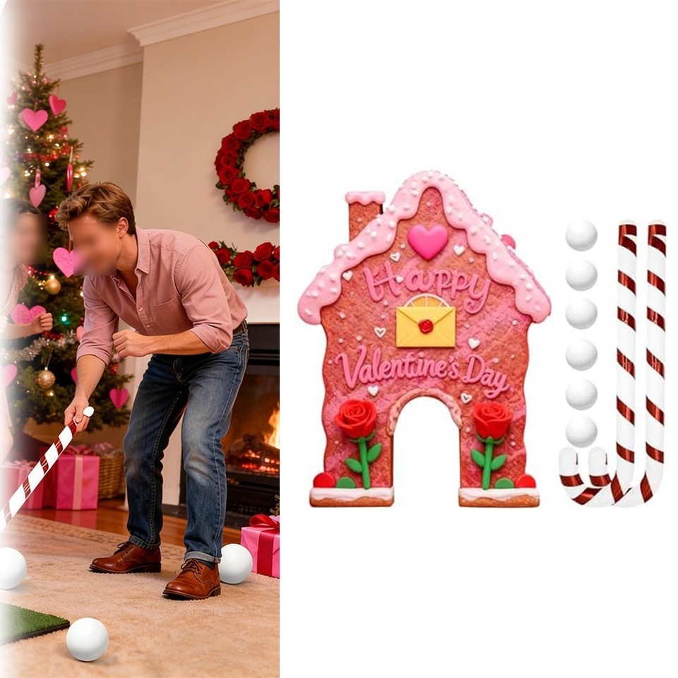 Cane For Mini Golf Set For Indoor Fun Family Game Easy Setup Portable ...