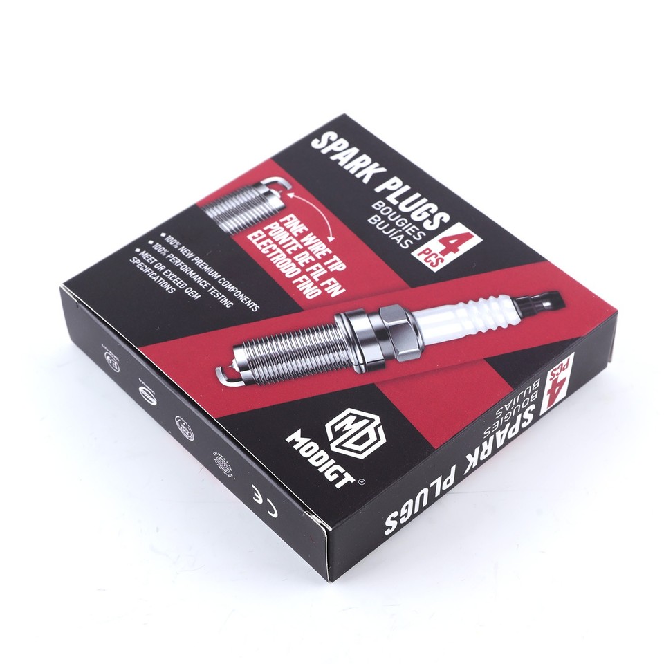 4x Durable Iridium Spark Plugs 18846-10060/SILZKR6B10 For 2011-2018 Kia ...