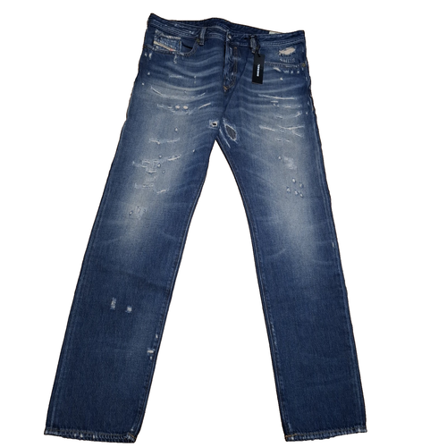 Diesel Buster Jeans 36/34 Herren Blau Regular Slim-Tapered Made in ...