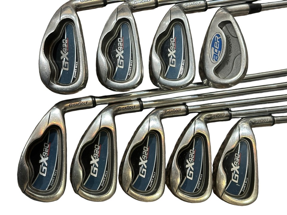 Giga Golf Wilson Men's Right Hand Complete Golf Club Set R Flex SET ...