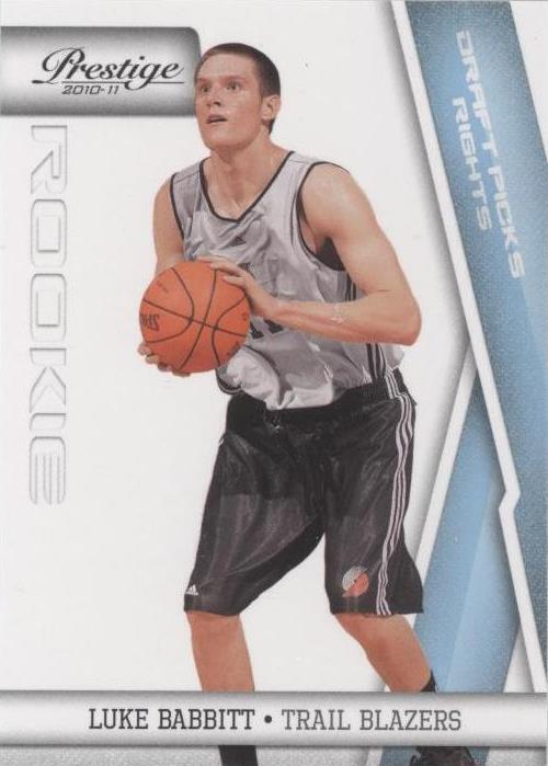 2010-11 Prestige - Rookie Luke Babbitt #226 Draft Picks Rights Light ...