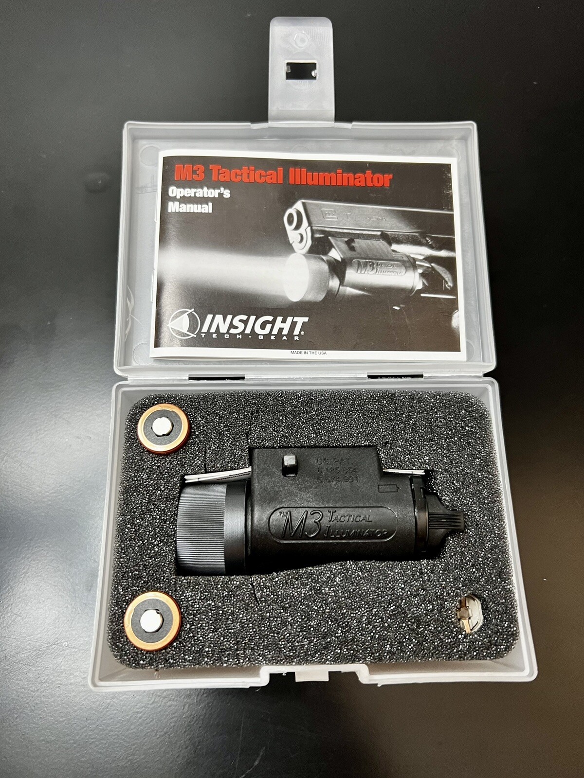 Insight Tech M3 Tactical Illuminator Mounted Handgun Light GLL001A1 for ...