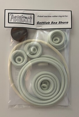 1964 Gottlieb Sea Shore Pinball Machine Rubber Ring Kit | eBay