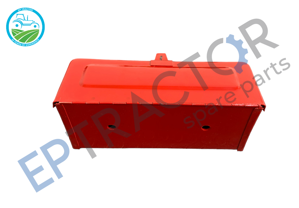 1662749M91 Red Metal Tool Box (Small) Fits Massey Ferguson Various ...