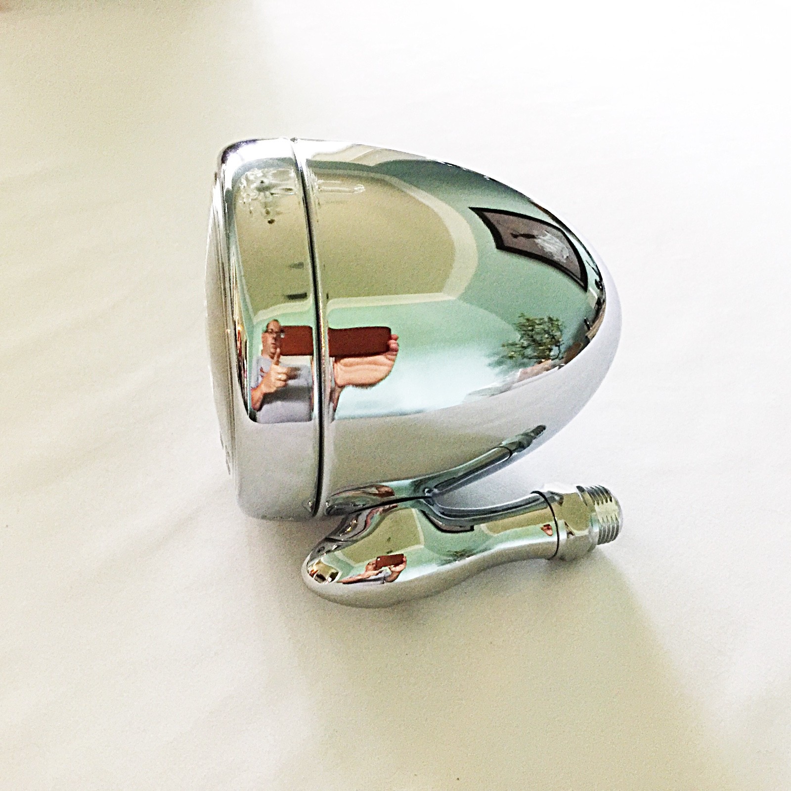 2 X Dummy Appleton Spotlights - Full Chrome - Custom Leadsled - 1 Pair ...