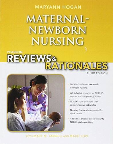 Pearson Reviews Rationales: Maternal-Newborn Nursing with Nursing Revi - GOOD 9780134806044| eBay