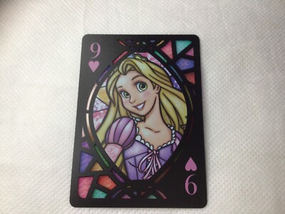 2021 Tenyo Disney Stained Glass Playing Cards #9H Rapunzel NM | eBay