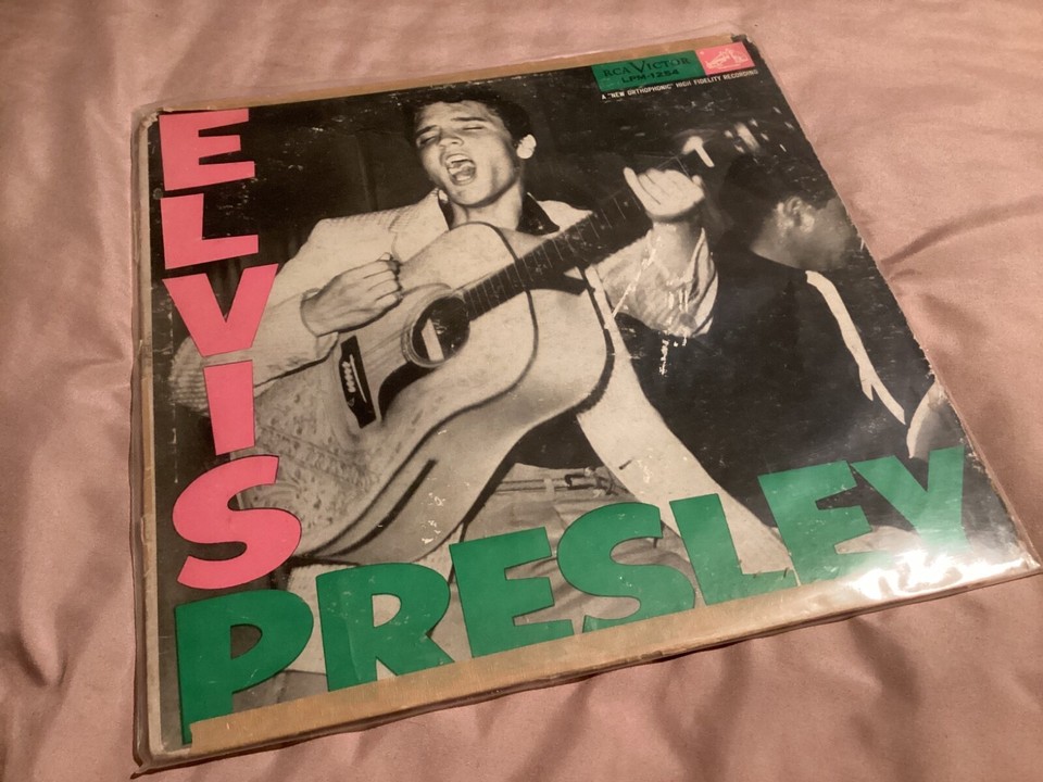 ELVIS PRESLEY 1956 LP LPM-1254 FIRST ALBUM MONO first press PD RAREST ...