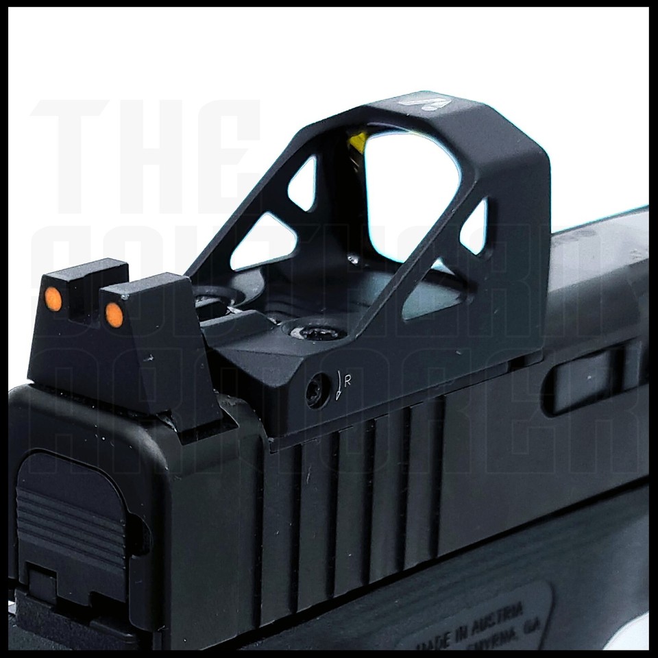 Mini Red Dot Sight, Shield RMSC footprint, 3 MOA, Black, 16x20mm | eBay