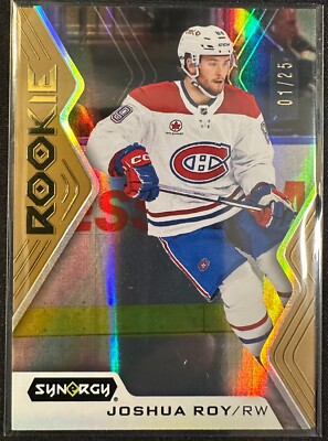 2024-25 UPPER DECK SYNERGY JOSHUA ROY RC GOLD BOUNTY SSP #79 #01/25! | eBay