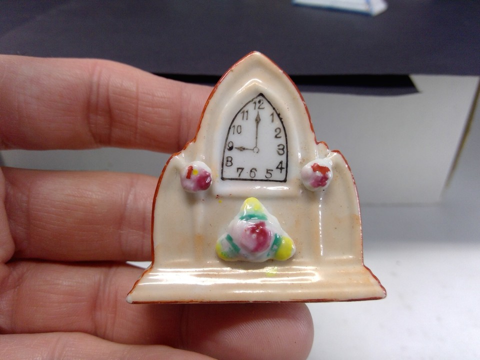 Group of 7 Made in Occupied Japan Miniature Ceramic Clock Figurines | eBay