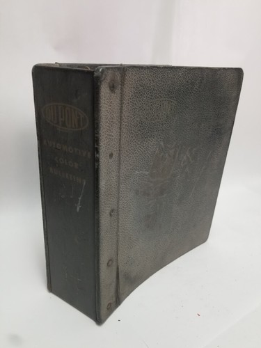 1950 - 1956 Du Pont Automotive Paint Color Swatch Chip Huge Bulletin ...