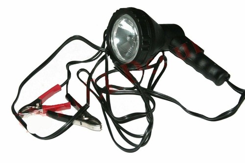 Retro Hand Held Lamp Handy Light 80mm Glass With Wire & Battery ...