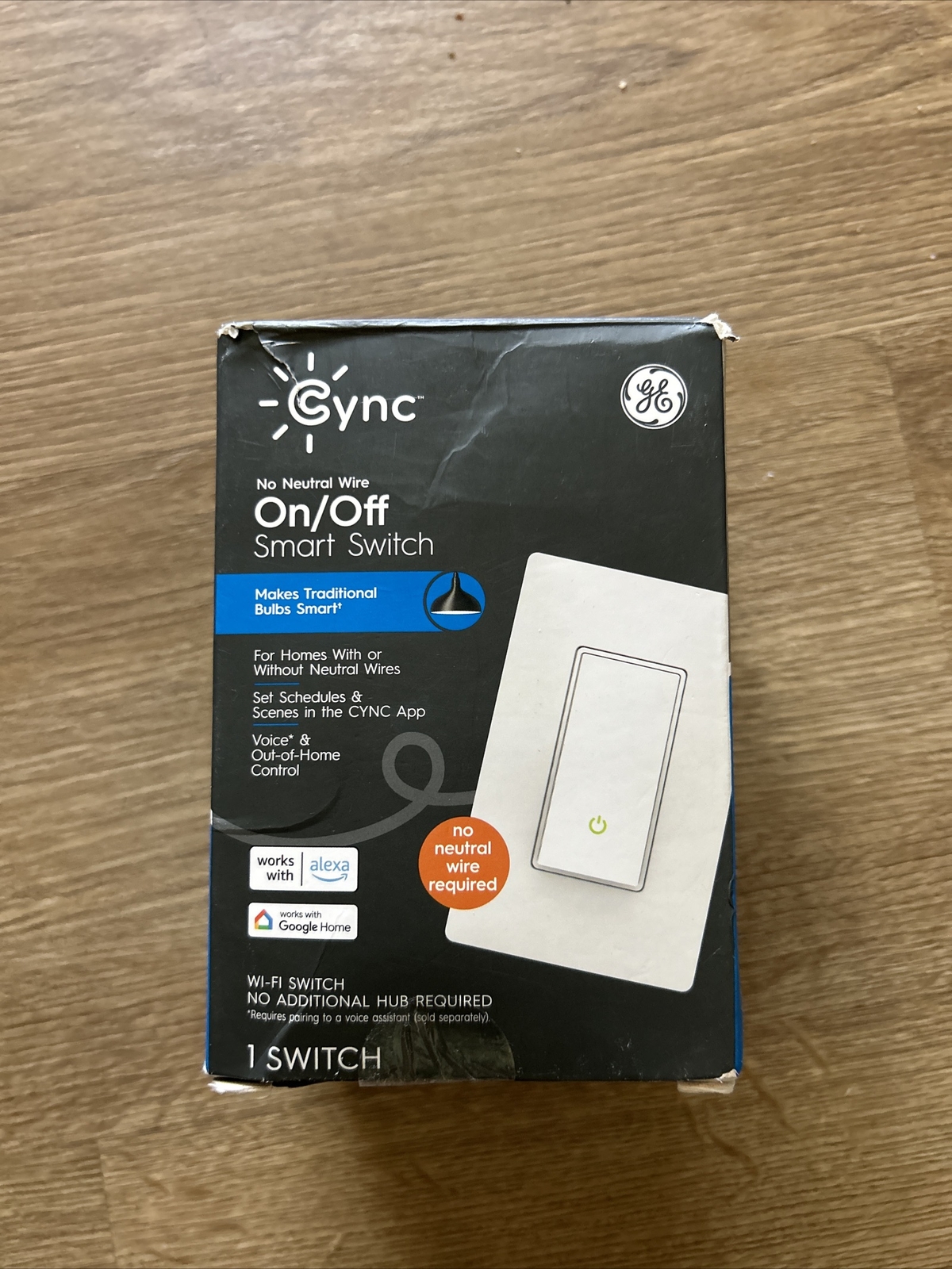 New Open Box GE Cync Single-pole/3-way Smart Rocker Light Switch ...