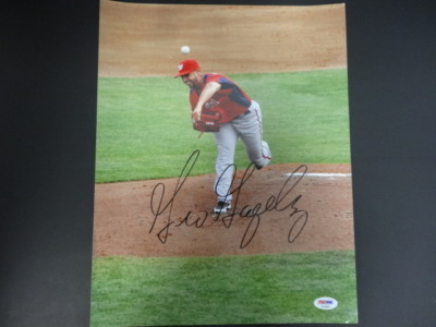 Gio Gonzalez Nationals Signed 11x14 Photo Autograph Auto PSA/DNA ...