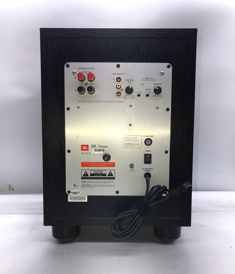 JBL VENUE SUB10 (120V) POWERED SUBWOOFER *LOCAL PICKUP | eBay