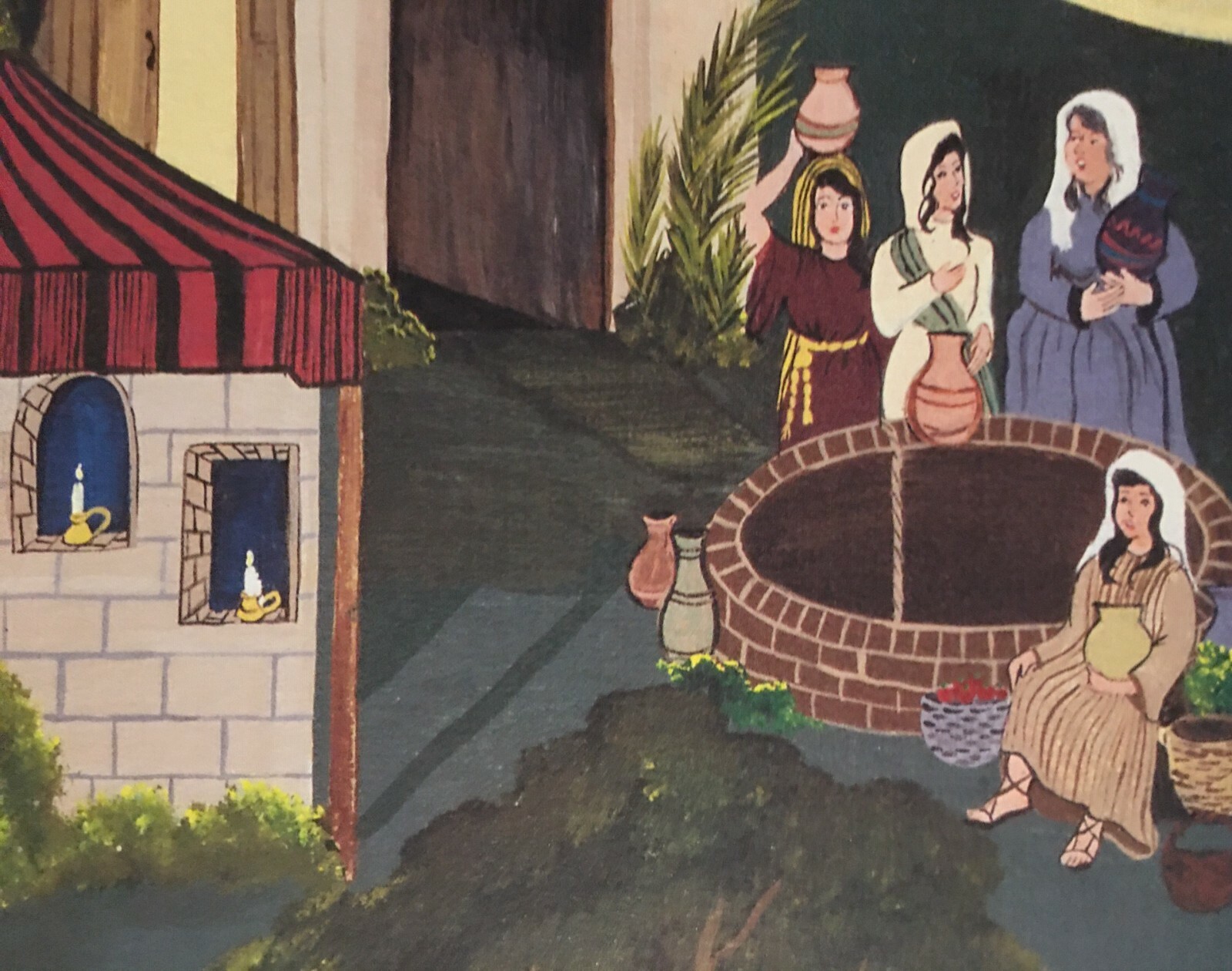 OH LITTLE TOWN OF BETHLEHEM by Deneille Moes Folk Art Signed Ltd Ed ...