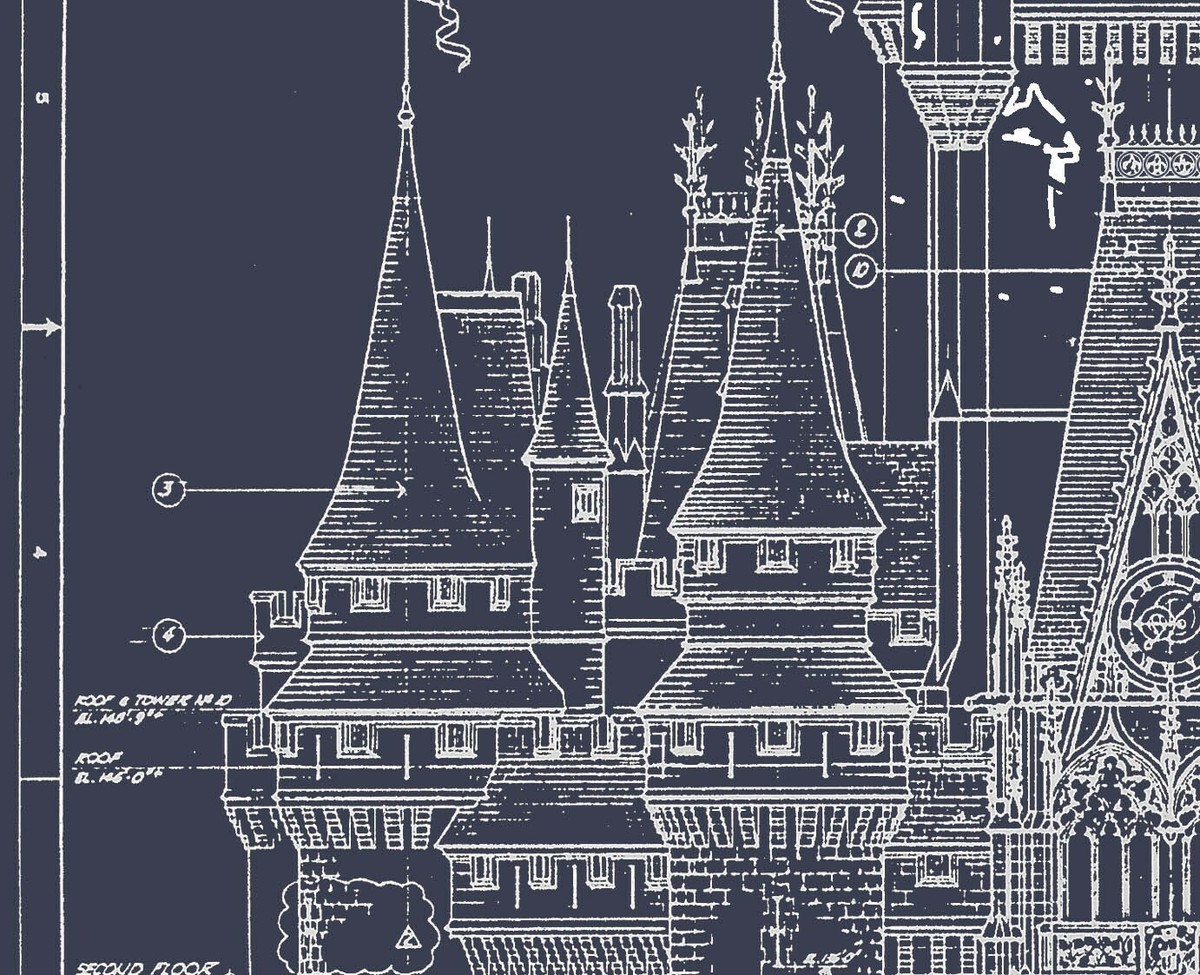 Cinderellas Castle Blueprints