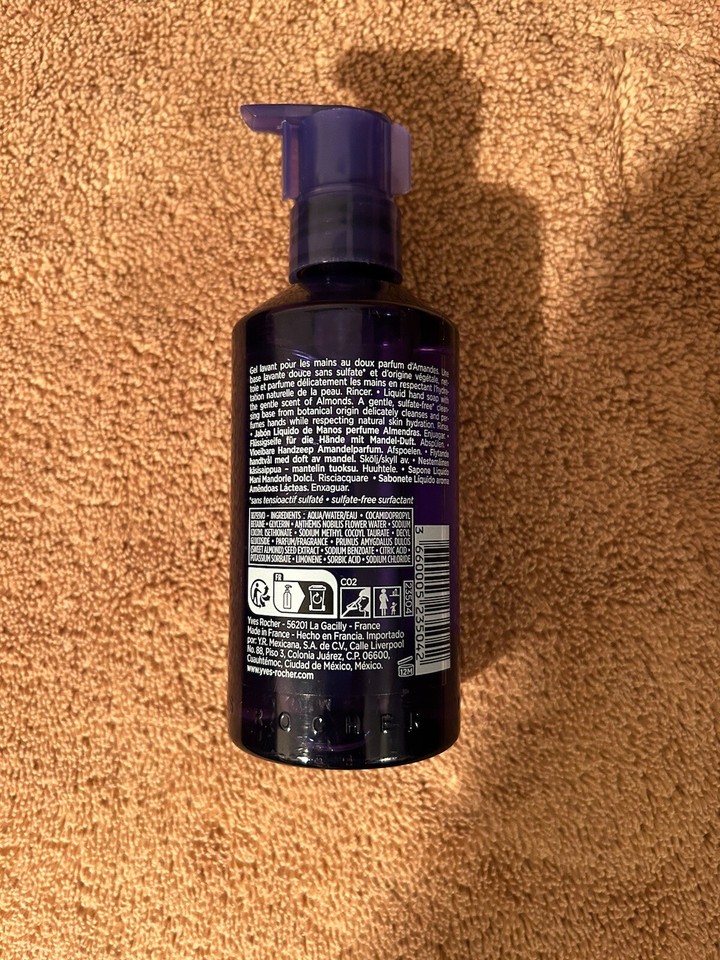 Yves Rocher Amanda’s Letters Milky Almonds Liquid Hand Soap | eBay