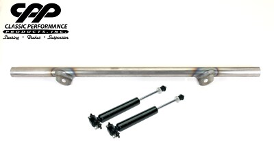 55 57 CHEVY 150 210 BELAIR WELD IN TUBULAR REAR SHOCK CROSSMEMBER & CPP ...