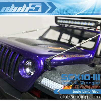 Scale Limb Riser for Axial SCX10 III Jeep JL Wrangler / JT Gladiator | eBay