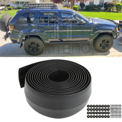 For Jeep Grand Cherokee 2" Car Fender Flares Wheel Arches PVC Molding ...