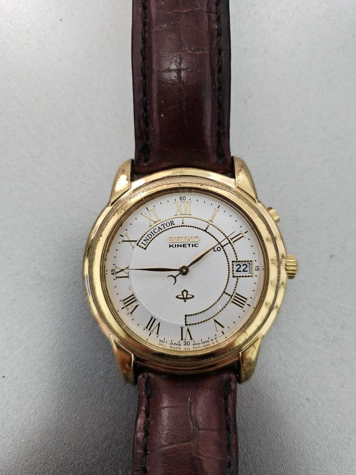 Seiko Kinetic Automatic Wind Up Pulsar IBM Watch Watches B13 | eBay