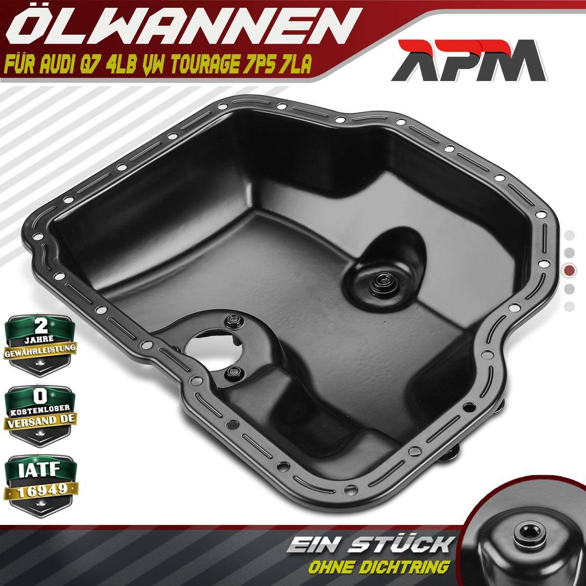 Ölwanne für Audi Q7 4LB VW Tourage 7LA 7P5 3.0 TDI Diesel 059103602F ...