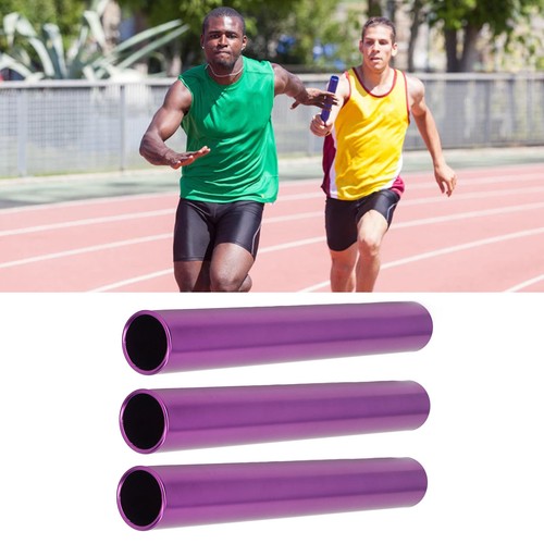 (Purple) Sports Field Race Batons Reduce Resistanceay Sticks MU ...
