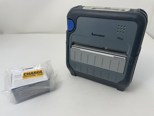 Intermec PB50 203dpi Monochrome WiFi Portable 4.39' Recipt Printer PB50B12804100 | eBay