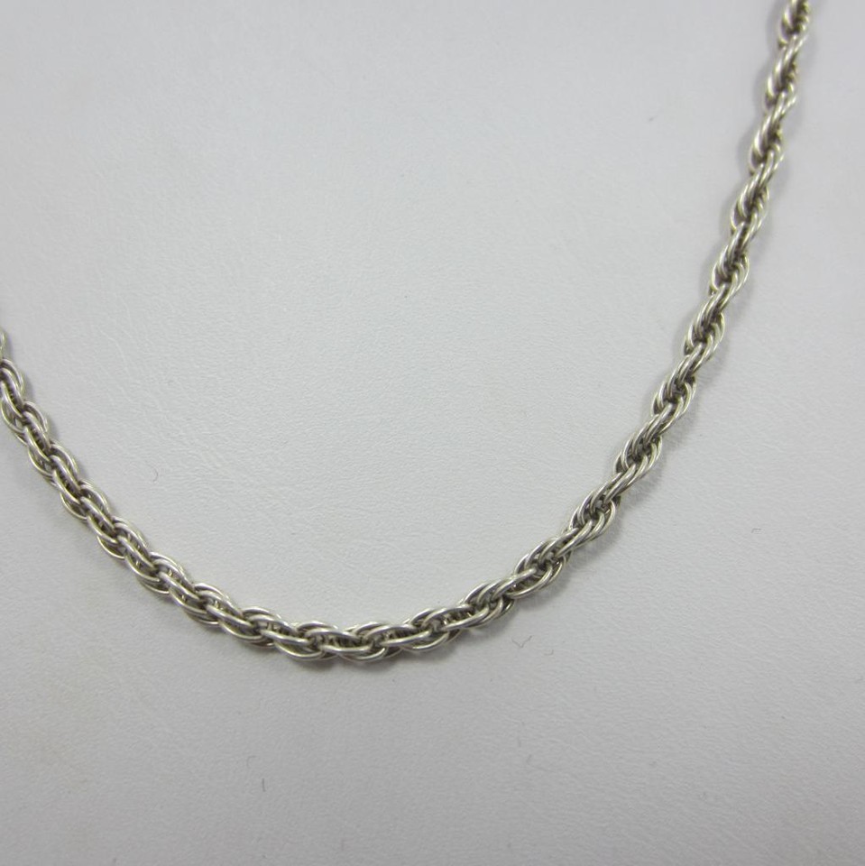 Sterling Silver necklace 18 inch new Han italy 925 Chain | eBay