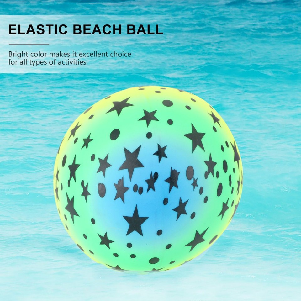 5 Pcs Kids Outdoor Play Equipment Inflatable Balls Colorful Beach Toy ...